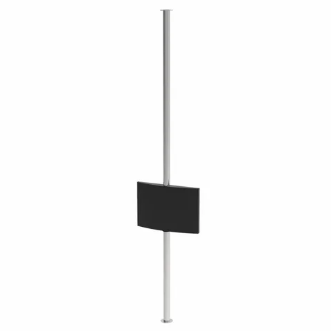 עמוד רצפה תקרה נירוסטה לטלוויזיה עד 77״ TV-STAND
